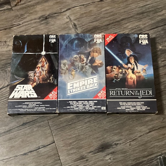 Media | Cbs Fox Original Star Wars Vhs | Poshmark